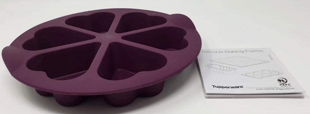 Tupper TUPPERWARE Baking Silicone Mold Mini Small Mold Muffin Muffin ...