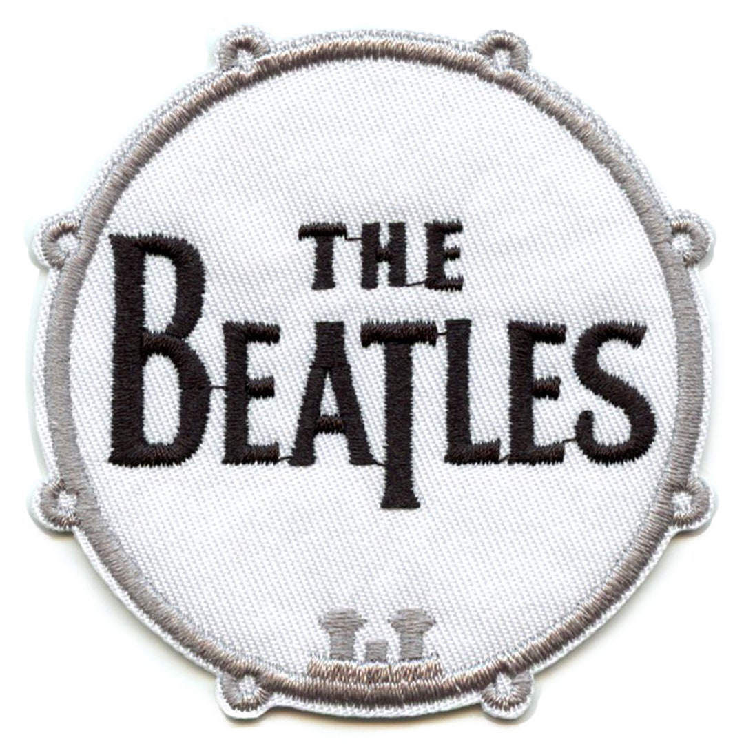 The Beatles Drum Logo Patch Iconic Rock Band Embroidered Iron on EH2 - Etsy