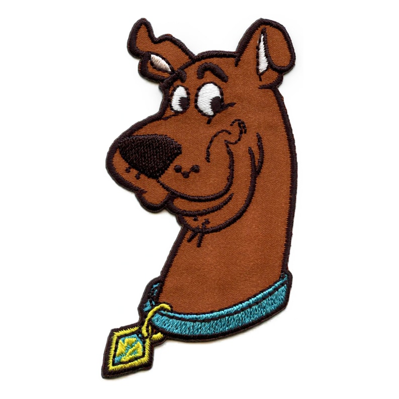Scooby Doo Portrait Patch Mystery Detective Dog Embroidered - Etsy