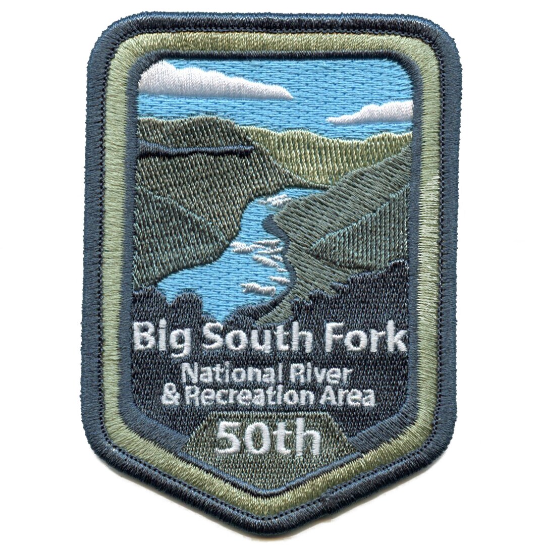 Big South Fork Patch National River Recreational Area Embroidered Iron ...