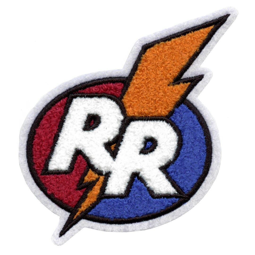 Chip and Dale Rescue Ranger Patch Chenille Lightning Bolt Embroidered ...