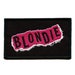 Blondie Pink Punk Logo Patch Women Rock Icon Embroidered Iron - Etsy