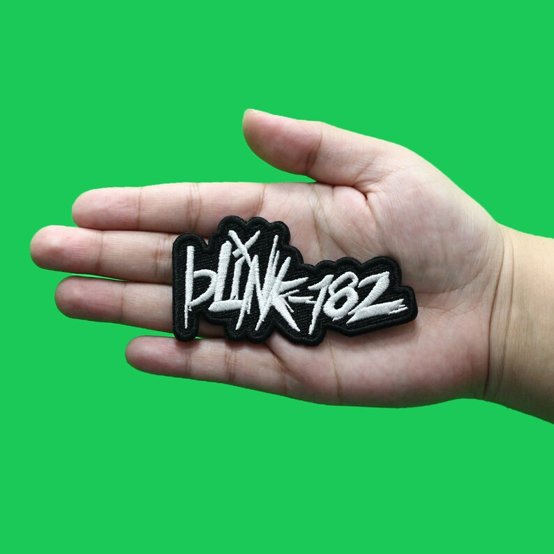 Blink-182 Scratch Logo Patch Punk Rock Band Embroidered Iron on EH1 - Etsy