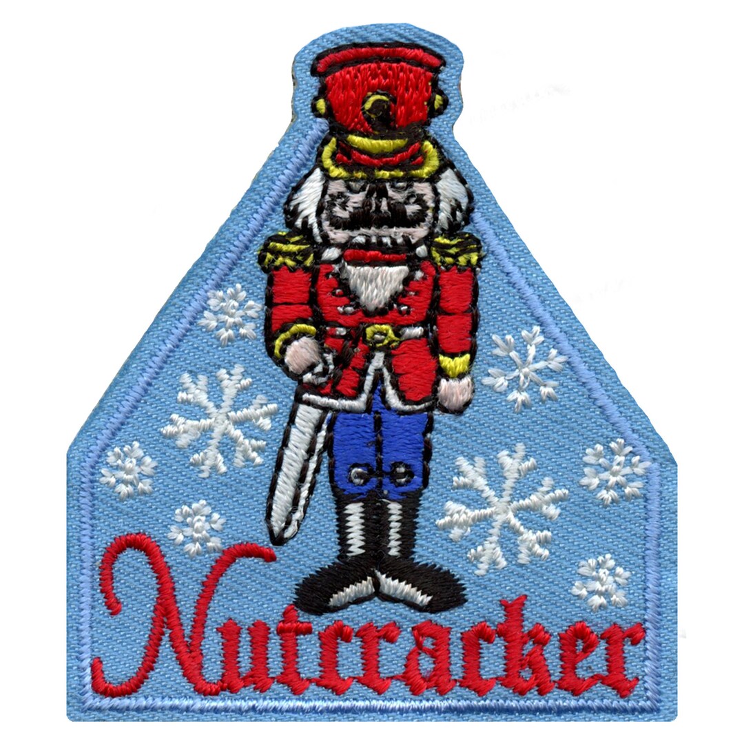 Nutcracker Embroidered Iron on Patch AD8 - Etsy