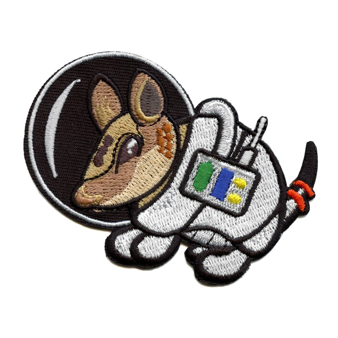 Armadillo Astronaut Suit Patch Space Animal Embroidered Iron on EB3 - Etsy