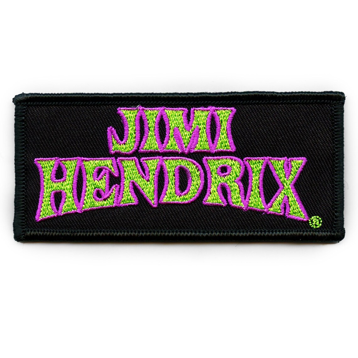 Jimi Hendrix Neon Logo Patch American Legend Retro Embroidered - Etsy