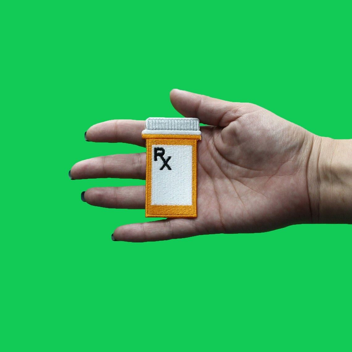 Rx Pharmaceutical Prescription Bottle Patch Medication Health ...