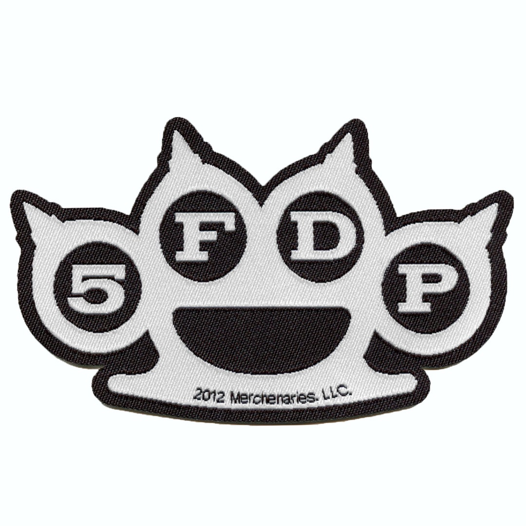Five Finger Death Punch Knuckles Patch Heavy Metal Band Woven Sew on ...