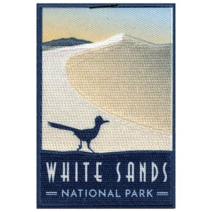 White Sands National Park Patch New Mexico Dunes Travel Embroidered ...