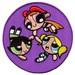 Powerpuff Girls Flying High Five Patch Cartoon Network Animation ...
