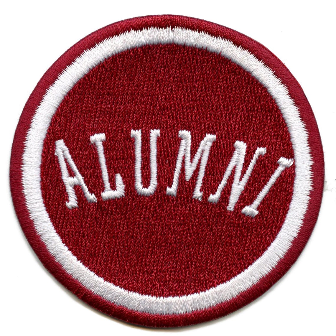 Alumni Student College Station Patch Texas Maroon Graduate Embroidered ...