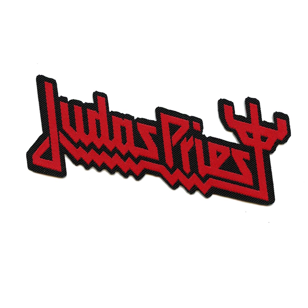 Judas Priest Standard Red Logo Patch Heavy Metal Band Woven Iron on EG5 ...