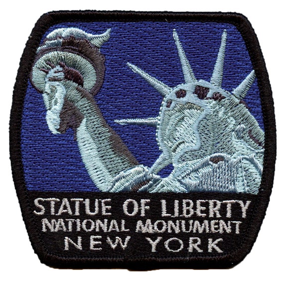 Statue of Liberty National Monument Patch Travel New York - Etsy
