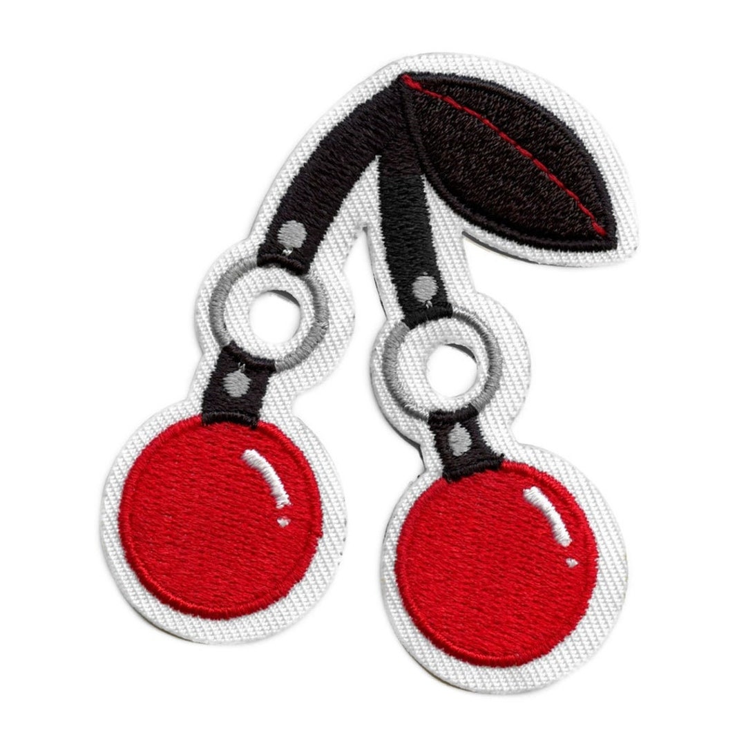 Bondage Double Cherries Patch Kink Fetish Embroidered Iron on Ee5 - Etsy