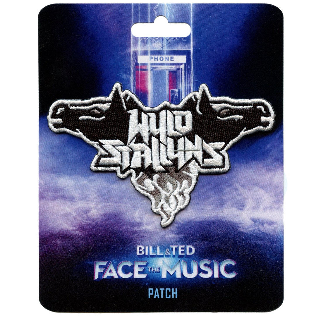 Bill & Ted TV Patch Wyld Stallyns Logo Embroidered Iron on AC7 - Etsy