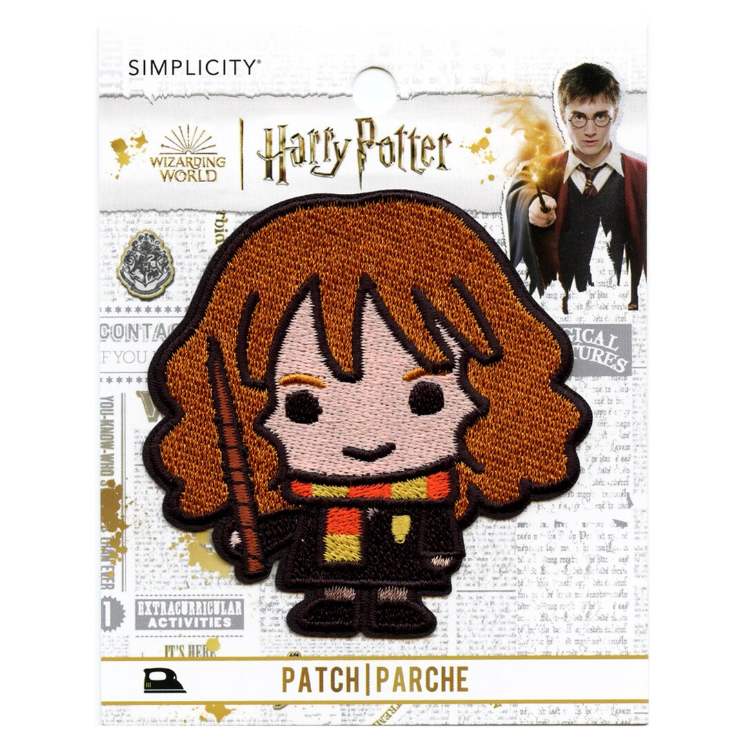 Harry Potter Hermione Granger Emoji Patch Gryffindor Wand - Etsy