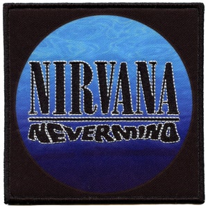 Nirvana Nevermind Album Cover Patch Grunge Rock Band Woven Iron on CG3 - Etsy