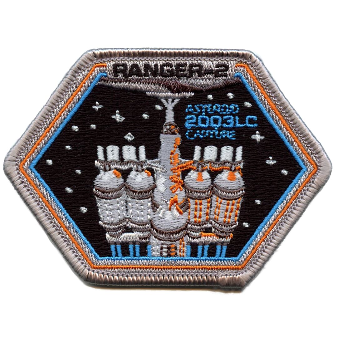For All Mankind Patch Ranger 2 Asteroid 2003LC Capture Embroidered Iron ...