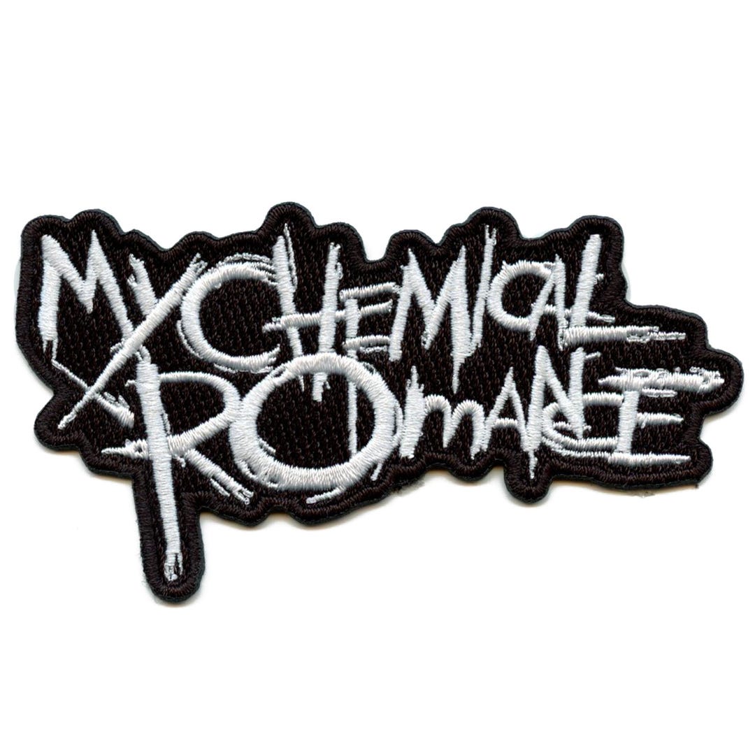 My Chemical Romance Patch the Black Parade Name Logo Embroidered Iron ...
