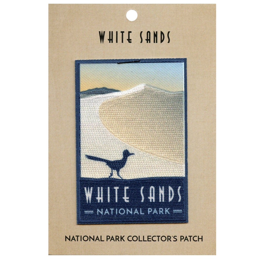 White Sands National Park Patch New Mexico Dunes Travel Embroidered ...
