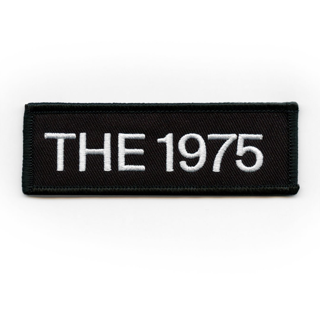 The 1975 Logo Patch English Pop Rock Band Embroidered Iron on CH3 - Etsy