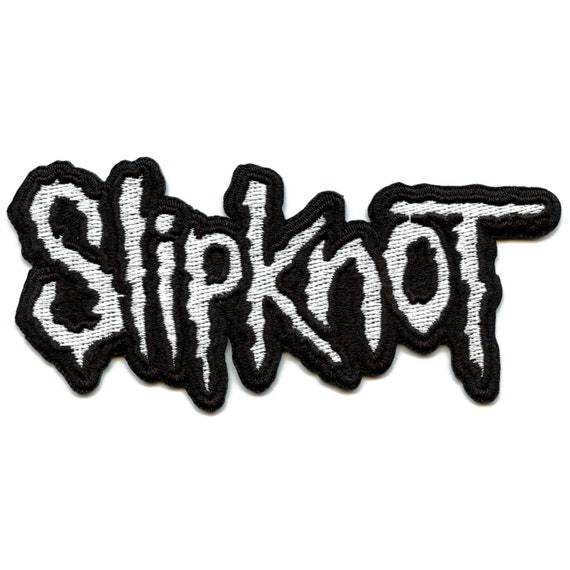 Slipknot Name Logo BLACK Patch Mask American Metal Embroidered - Etsy