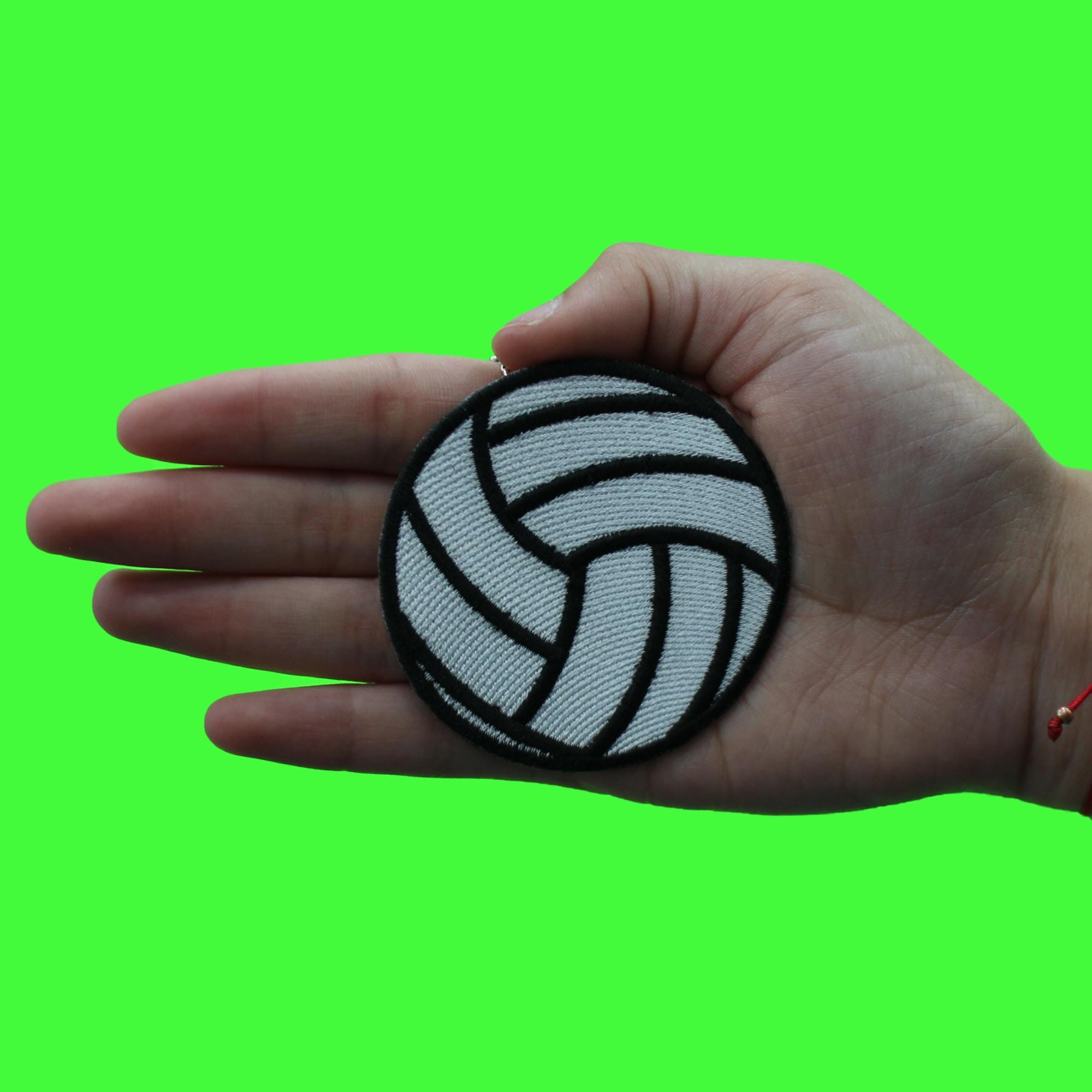 Volleyball Game Hobby Patch Team Spirit Sports Embroidered Iron on AE7 ...