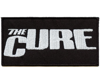 The Cure Box Logo Patch Rock Band Woven Iron on CH1 - Etsy