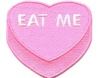 Eat Me Iron on Patch - Etsy