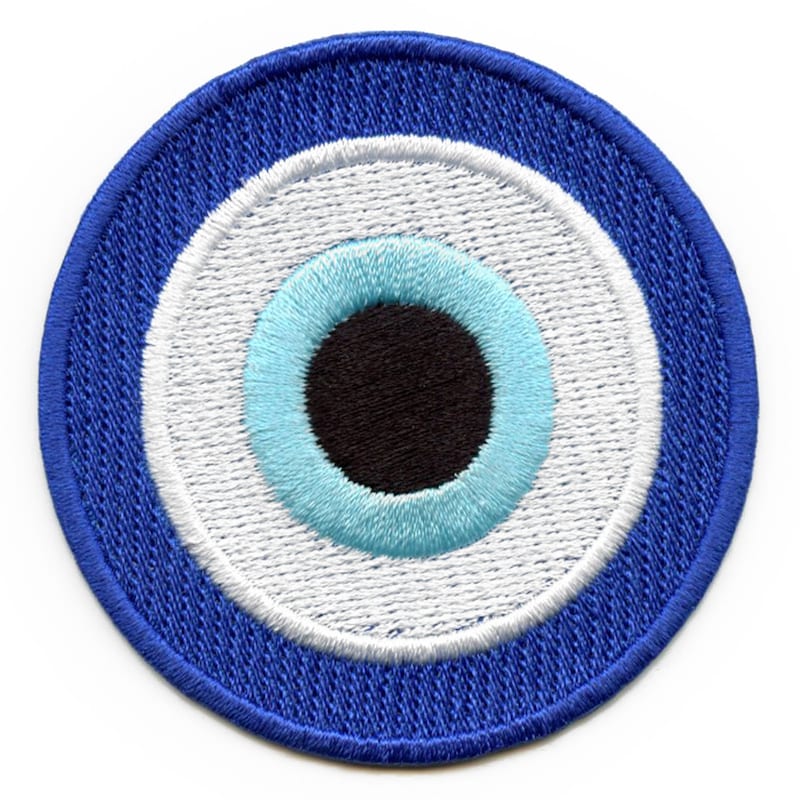 3 Evil Eye Patch - Etsy