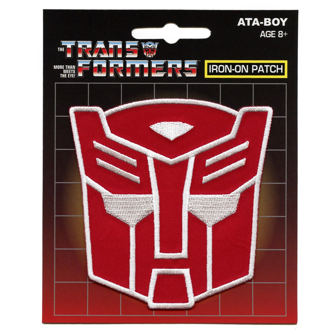 Transformers Red Helmet Insignia Patch Autobots Leader Optimus Prime ...