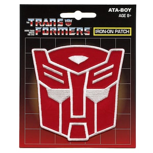 Transformers Red Helmet Insignia Patch Autobots Leader Optimus Prime ...