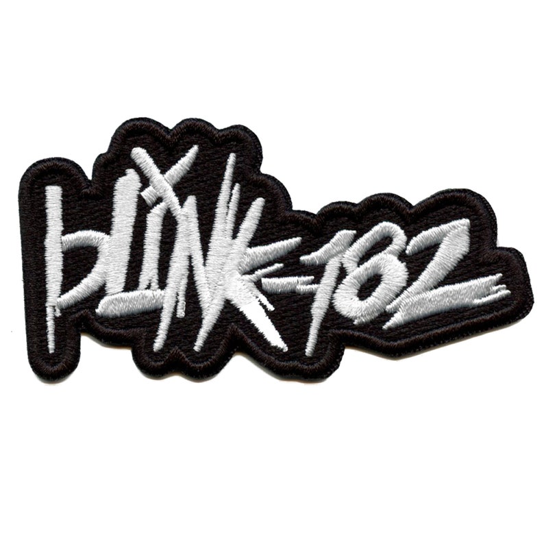 Blink-182 Scratch Logo Patch Punk Rock Band Embroidered Iron on EH1 - Etsy