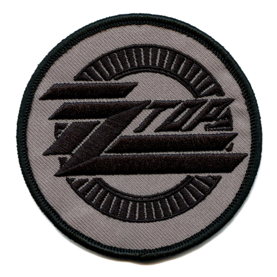 ZZ Top Logo Round Patch Classic Rock Band Embroidered Iron on EH1 - Etsy