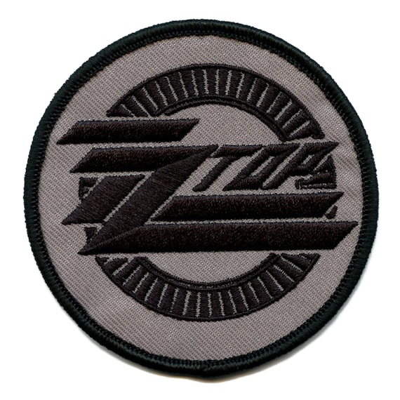 ZZ Top Logo Round Patch Classic Rock Band Embroidered Iron on - Etsy