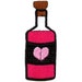 Love Potion Bottle Patch Perfume Mix Embroidered Iron on Ab8 - Etsy