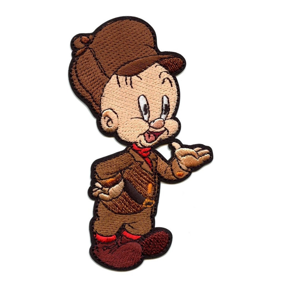 Official Looney Tunes Patch Elmer Fudd Embroidered Iron on Be6 - Etsy