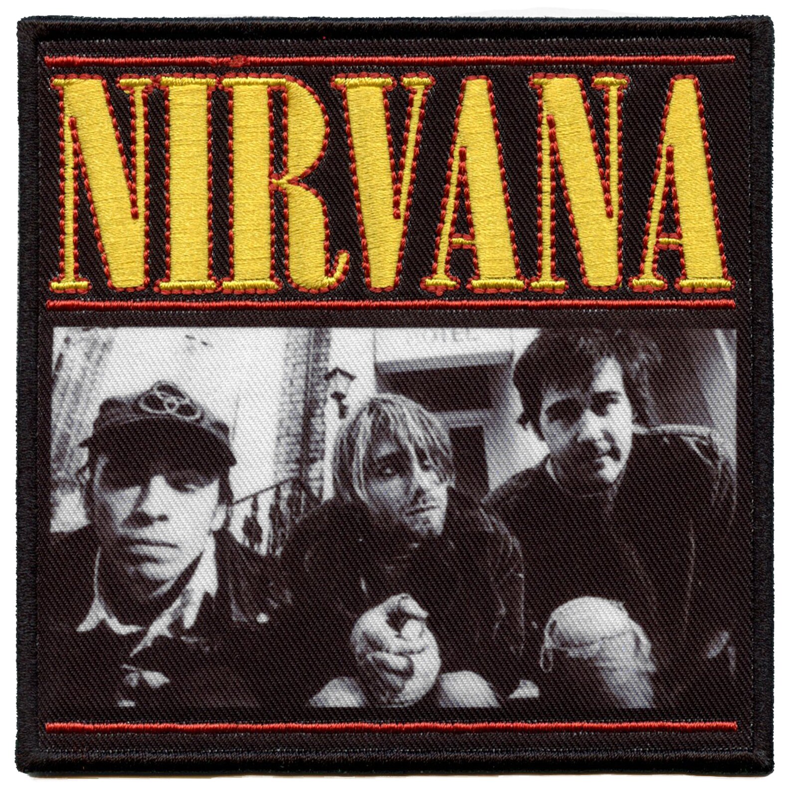 Nirvana London Photo Patch Grunge Rock Band Sublimated Iron on EC1 - Etsy