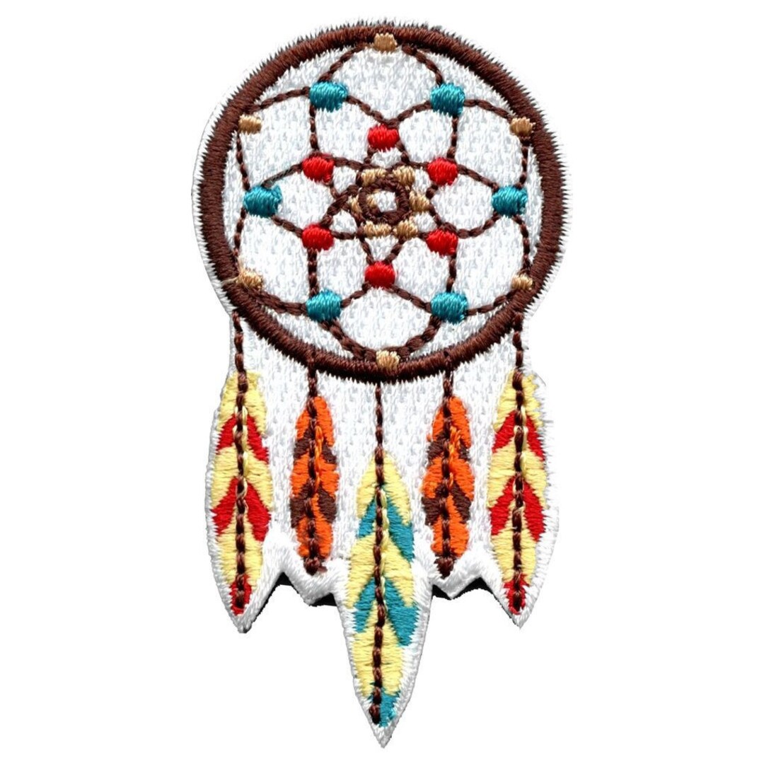 Native American Dream Catcher Patch Spirit Woven Embroidered Iron on ...