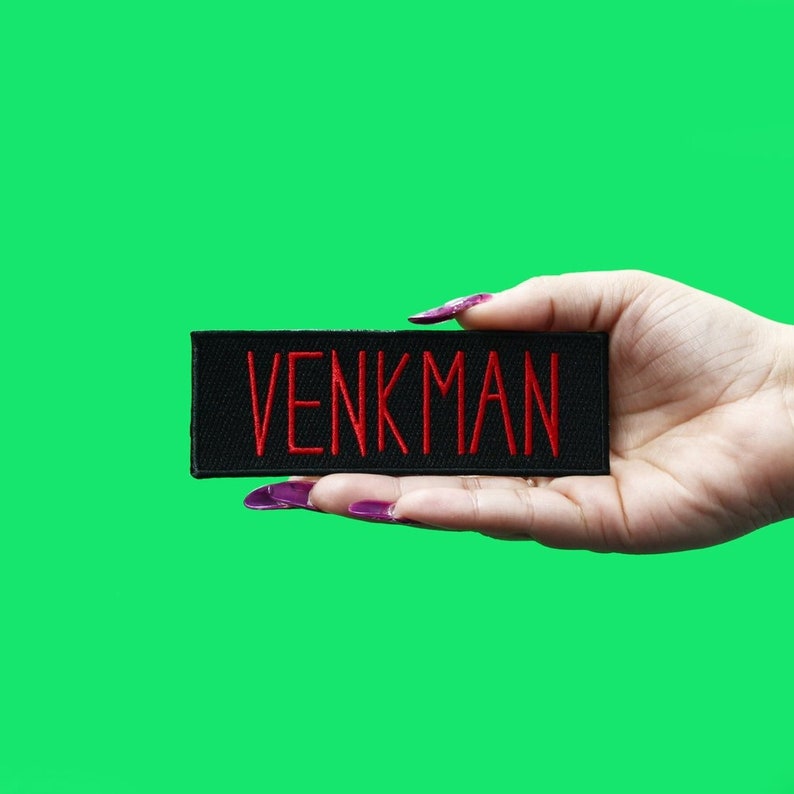 Ghostbusters Venkman Name Tag Patch Costume Embroidered Iron - Etsy