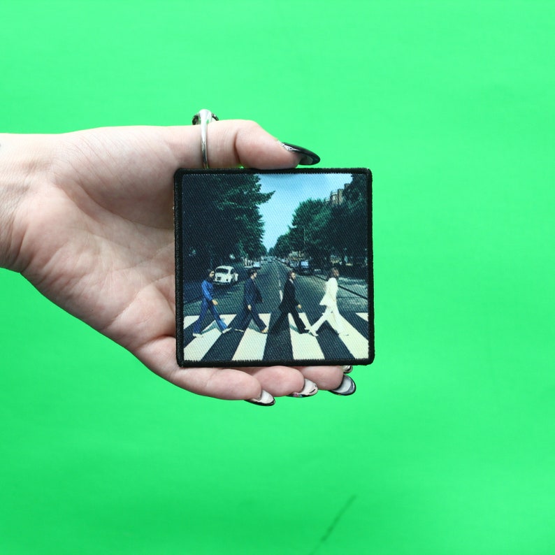 The Beatles Abbey Road Album Cover Patch Iconic Rock Band - Etsy