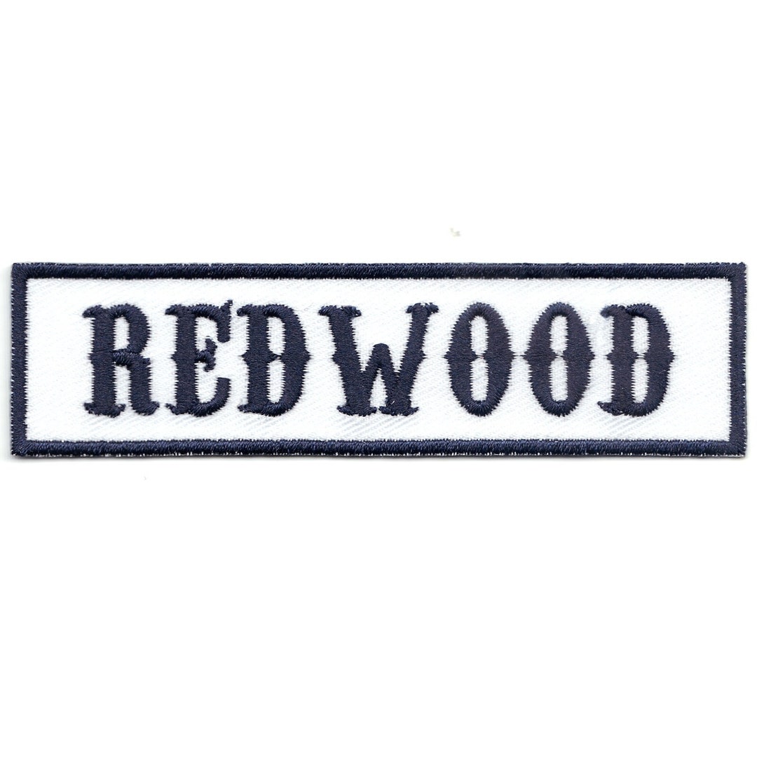 Redwood Member Patch Name Tag Bikers Club Embroidered Iron on Bd5 - Etsy