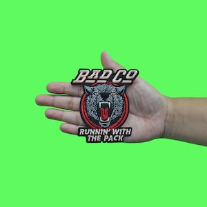 Bad Company Band Patch Runnin' With the Pac Embroidered Iron on EB3 - Etsy