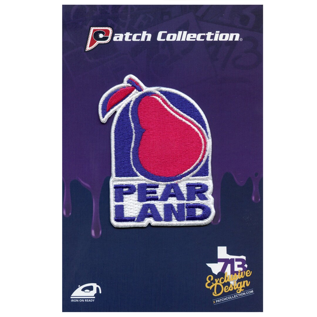 Pearland Mexican Fast Food Patch Restaurant Chain Parody Embroidered ...