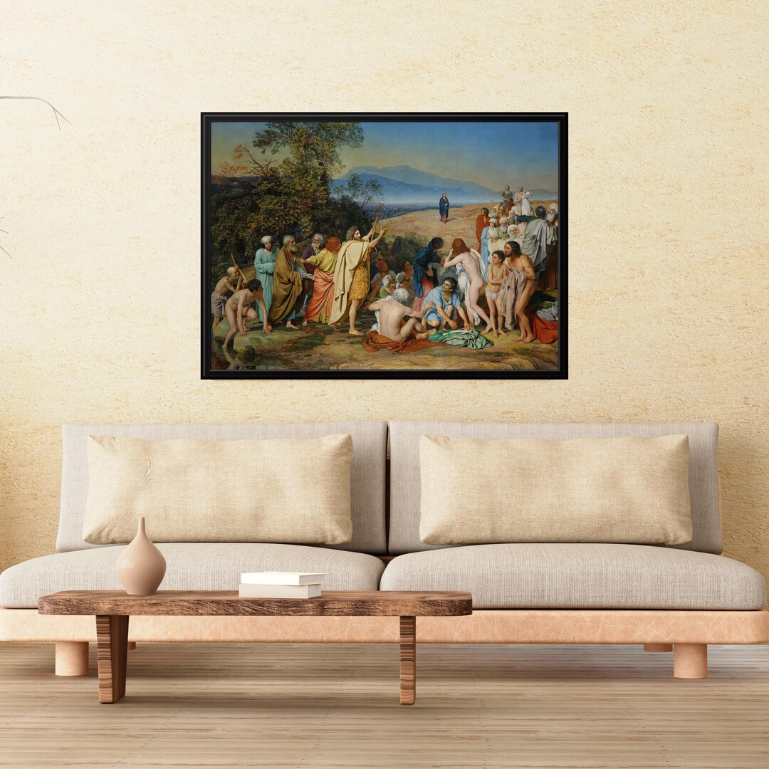 The Appearance of Christ Before the People - Art Print. Classical Art ...