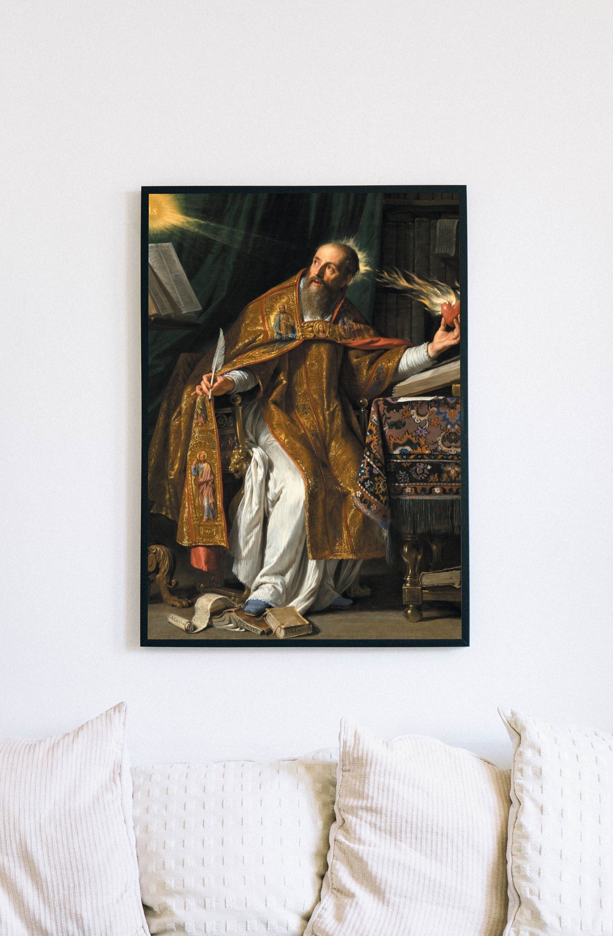 Augustine of Hippo, Saint Augustine Art Print - Etsy