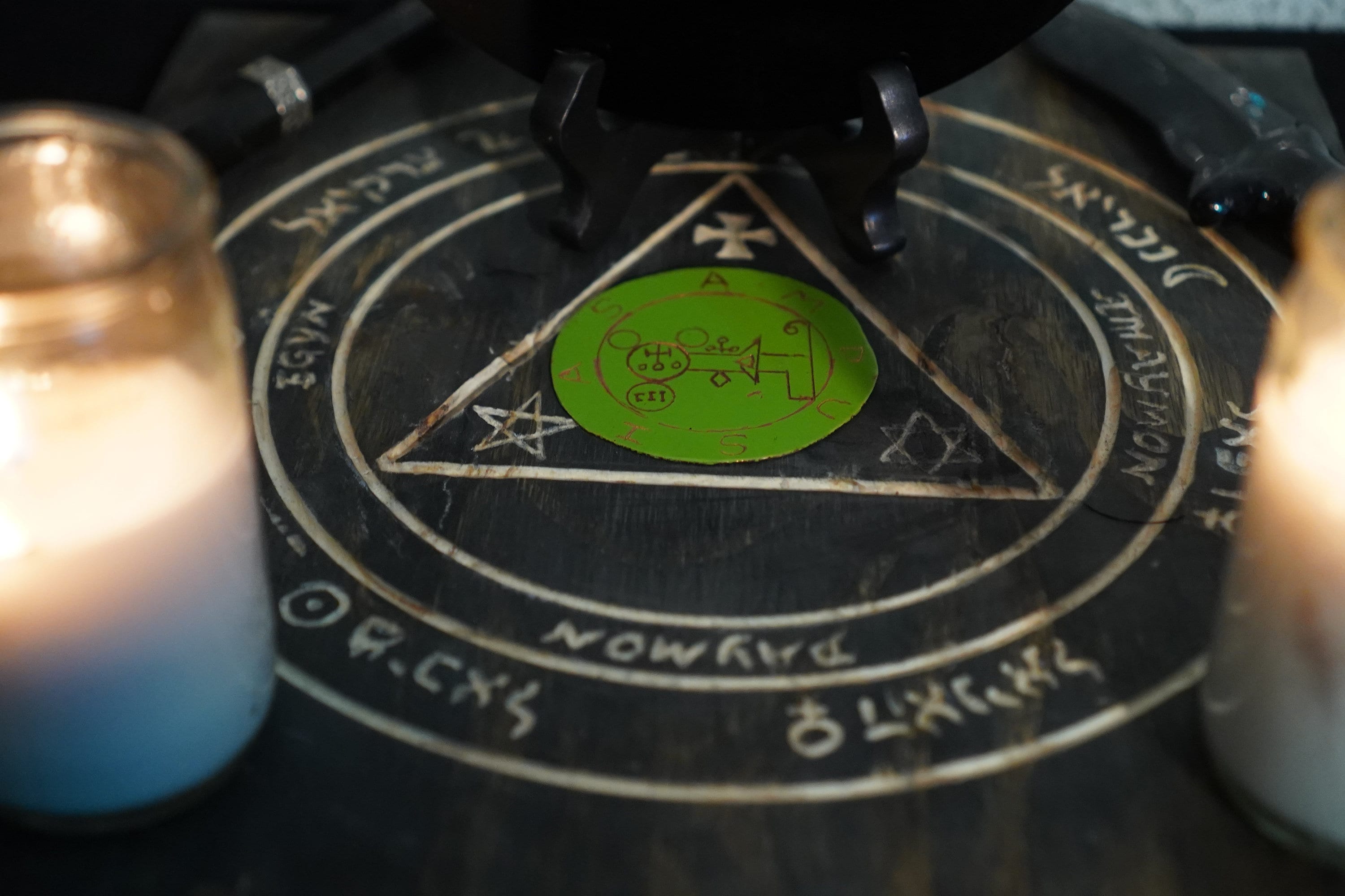 Clavis Inferni Board of Practice for Summoning Demons of the Ars Goetia ...