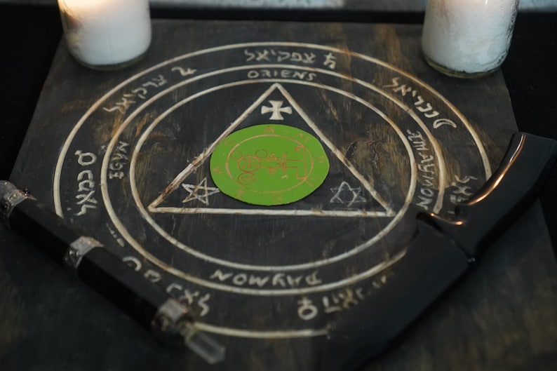 Clavis Inferni Board of Practice for Summoning Demons of the Ars Goetia ...