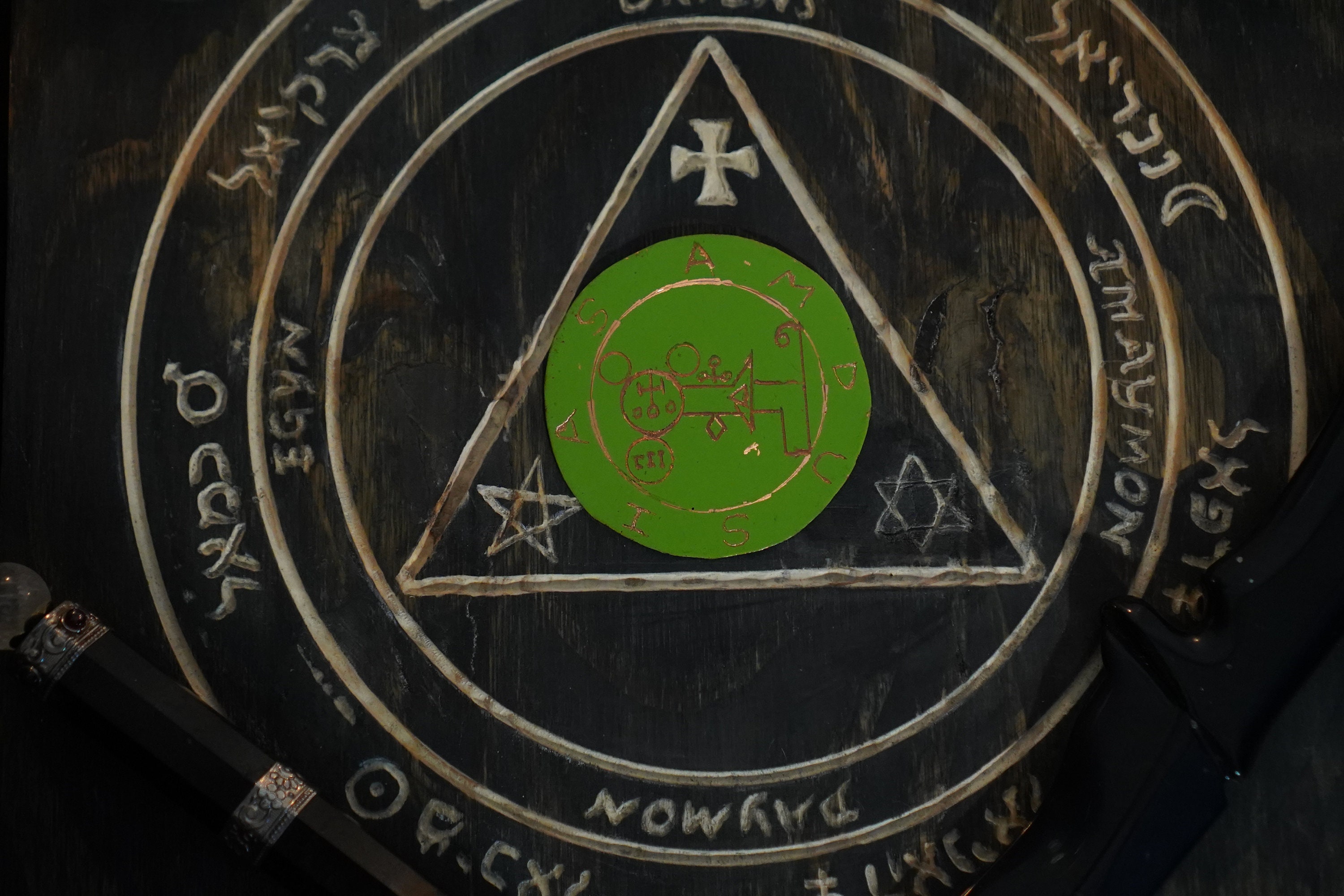 Clavis Inferni Board of Practice for Summoning Demons of the Ars Goetia ...