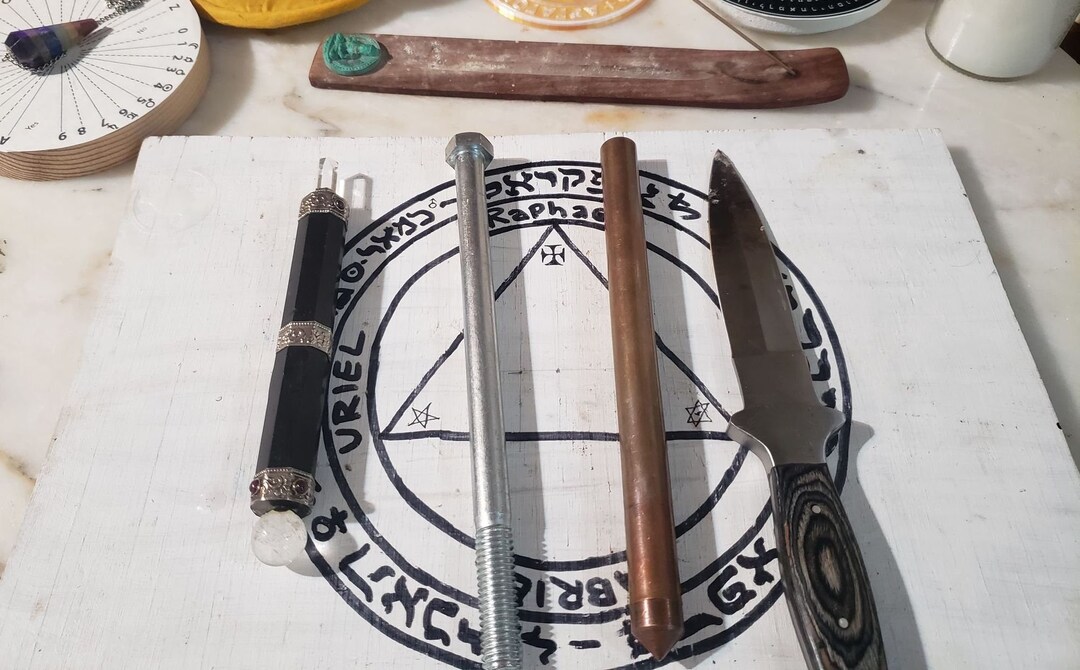 Insertible WANDS of HORUS Zinc and Copper for HEADLESS Rite - Etsy